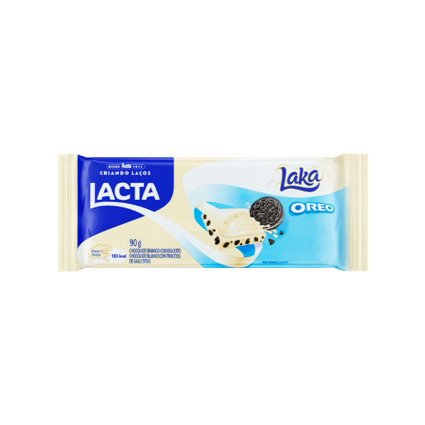 Chocolate Lacta Laka Oreo Barra (17X80G) – Distribuidora Campos